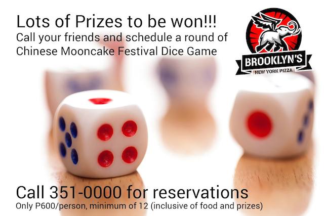 Mooncake Dice Game Brooklyn New York Pizza Kamuning Bakery Seats Mooncake Dice Game Brooklyn New York Pizza Kamuning Bakery Seats