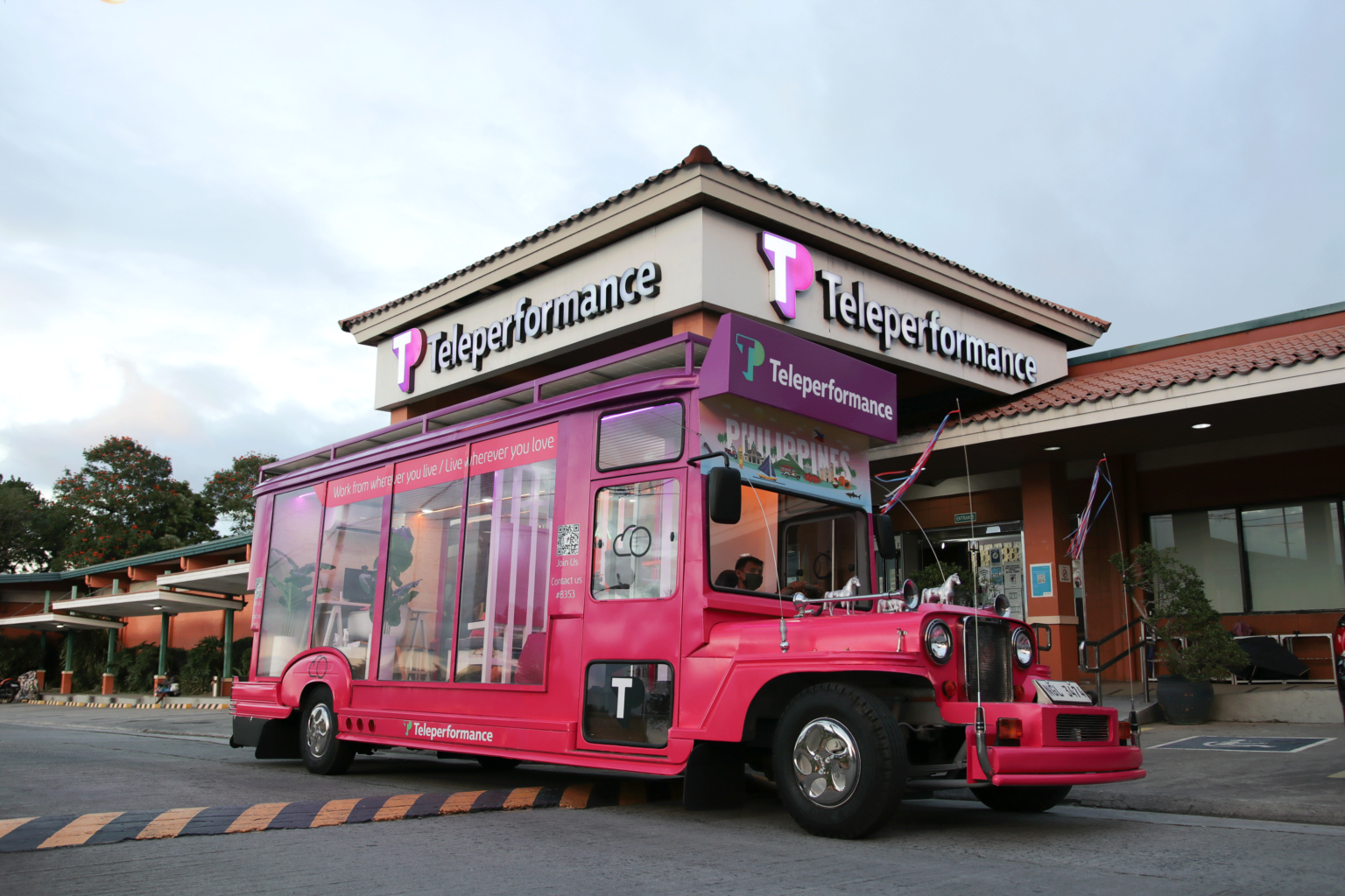 Teleperformance Philippines Unveils First-Ever Cloud Campus Jeepney ...