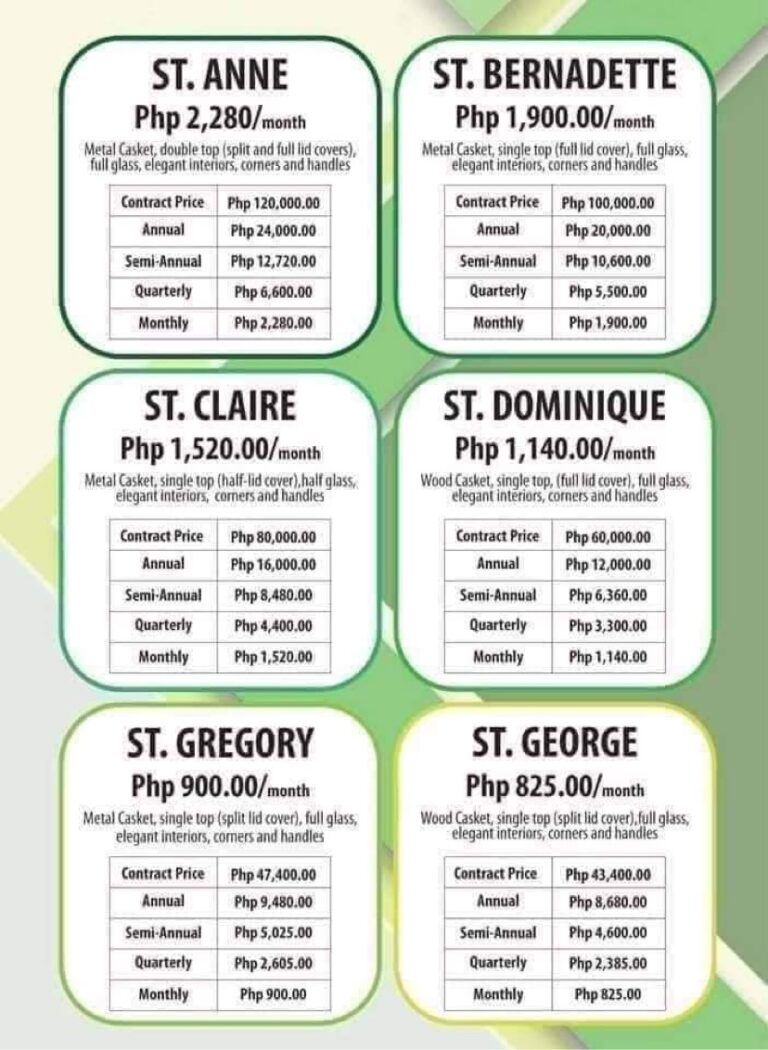 How to Buy a St. Peter Memorial Plan – Seats For Two